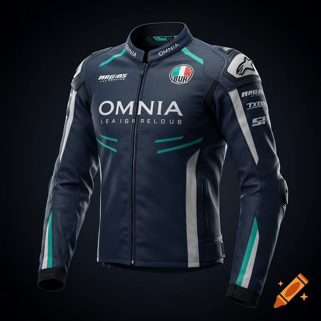 MotoGP-style racing jacket for Las Vegas Grand Prix at Omnia nightclub ...