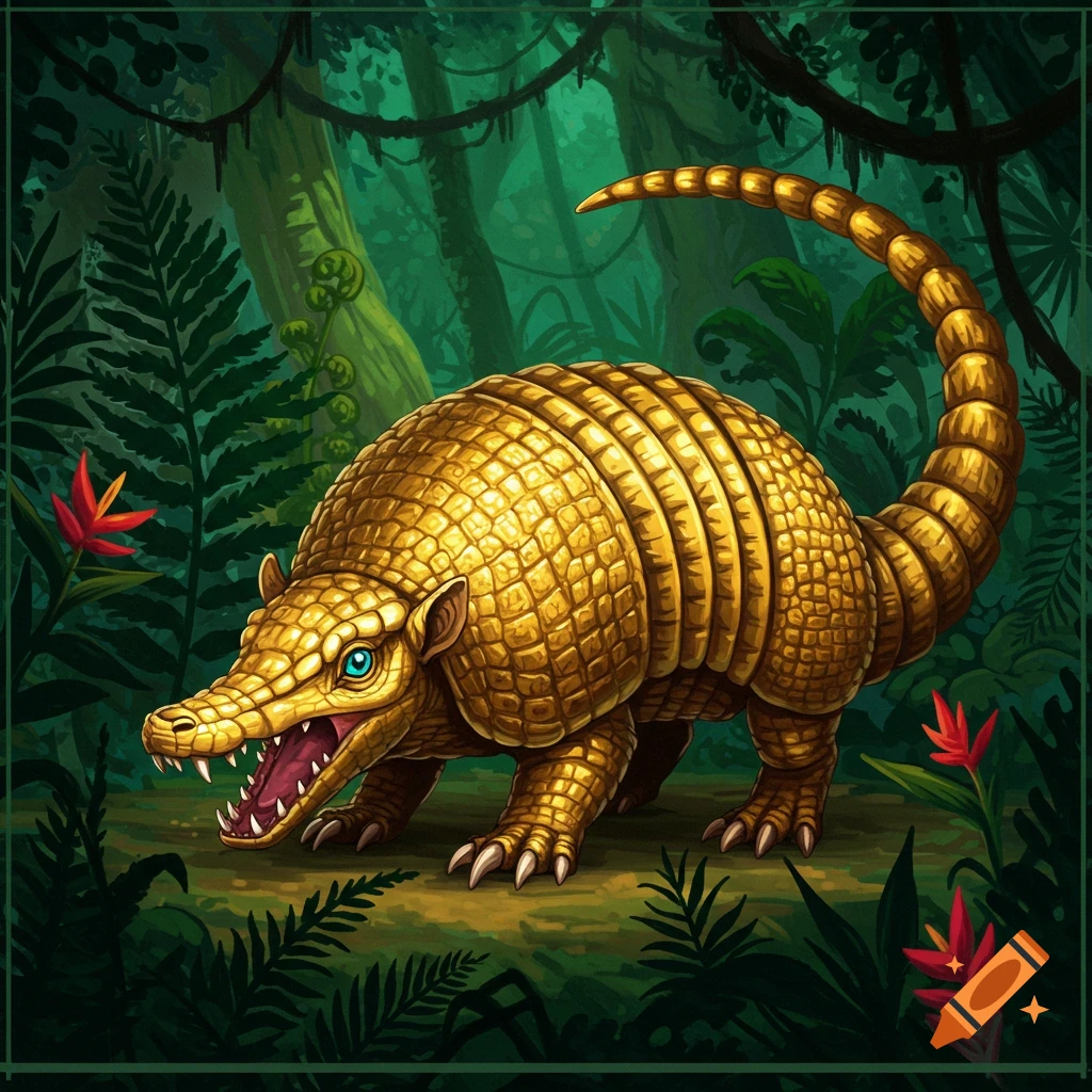 Bombardillo Crocodillo on Craiyon