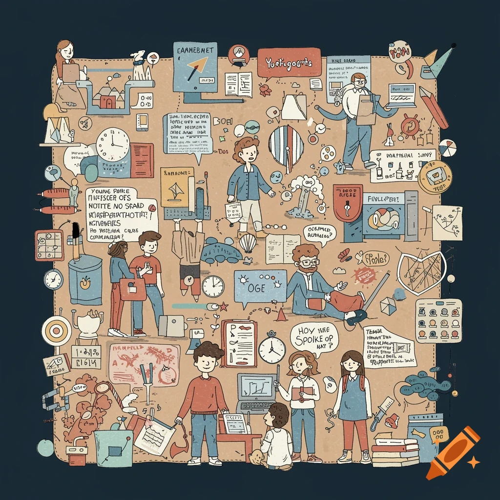 Youth engagement and opportunities with limited access to activities and education on Craiyon