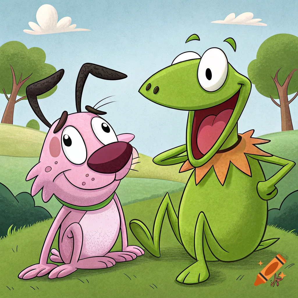 Phineas and Ferb's Perry the Platypus with dreadlocks on Craiyon