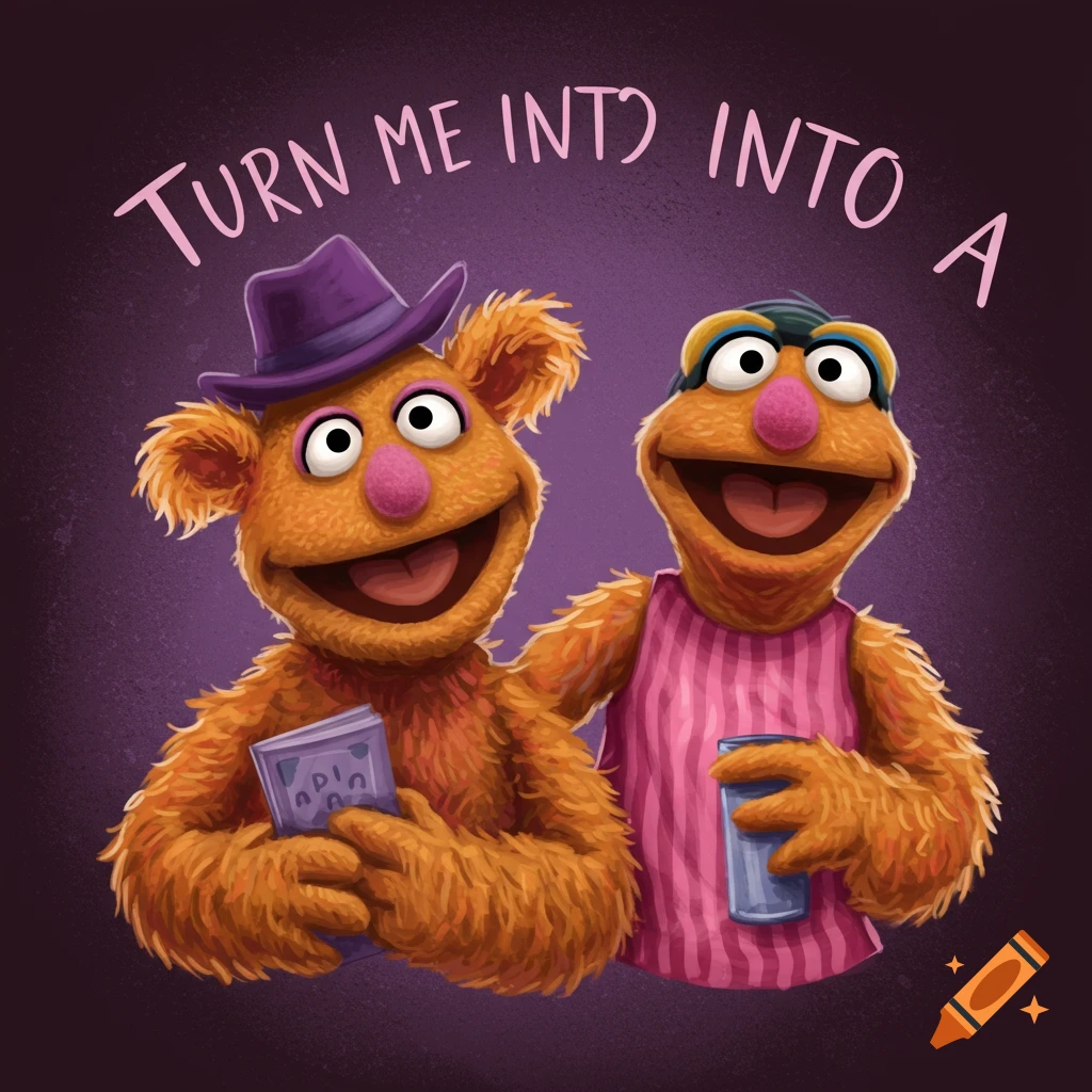 Muppet transformation request on Craiyon