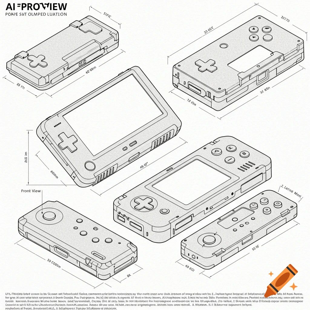 Nintendo Switch 2 created on Craiyon