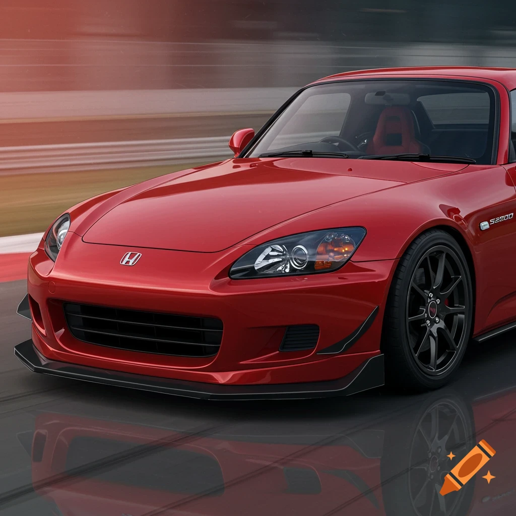 Ap1 s2000 with Civic Type R Front Bumper on Craiyon