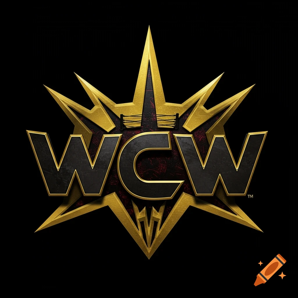WCW logo in TNA Wrestling style on Craiyon
