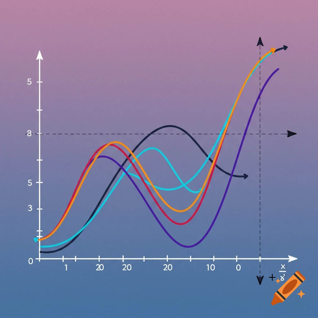 Tangent curve concave to the northwest with specified radius and angle ...