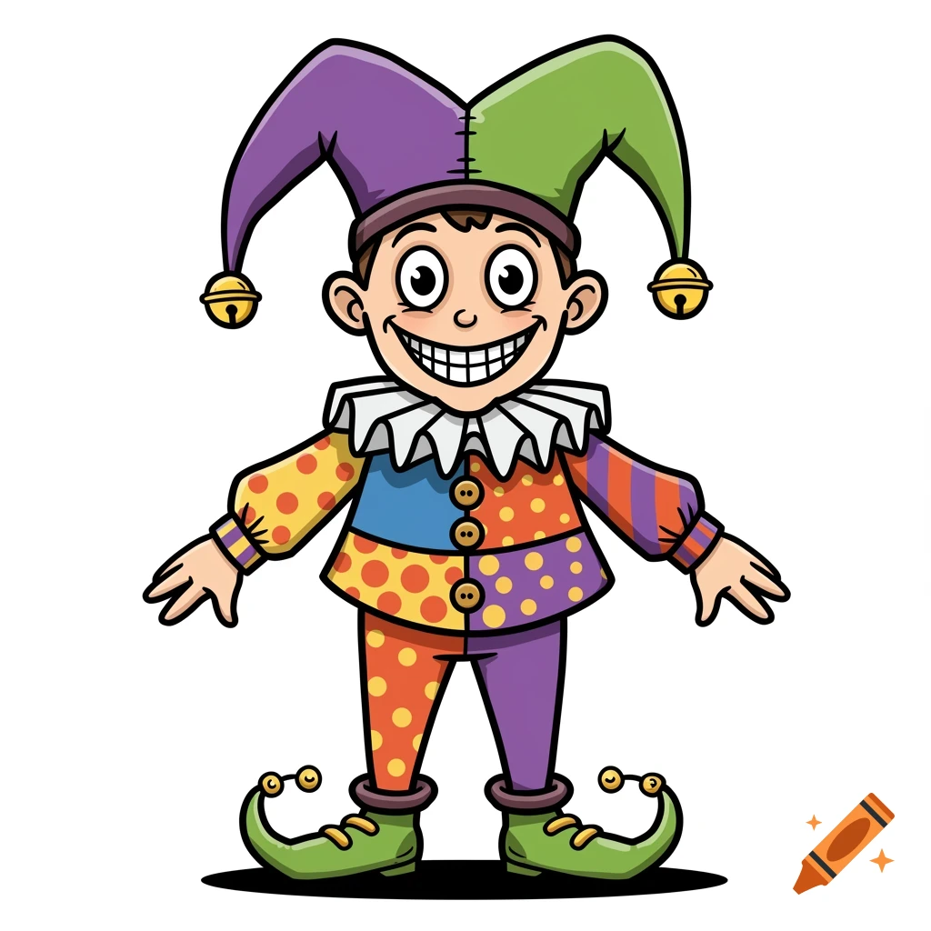 Jester created on Craiyon