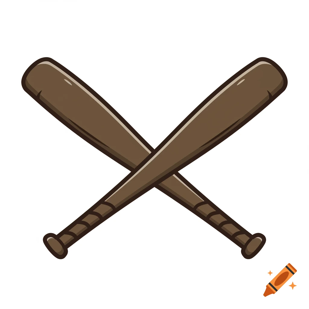 A cartoon tree stump character holding a baseball bat with a baseball ...
