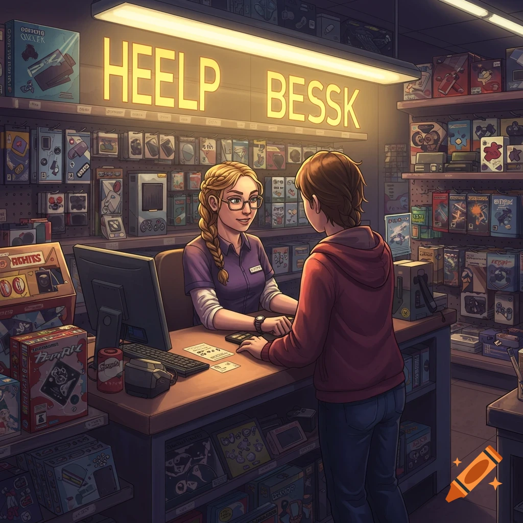 Guy playing PlayStation 5 in a relaxed setting on Craiyon