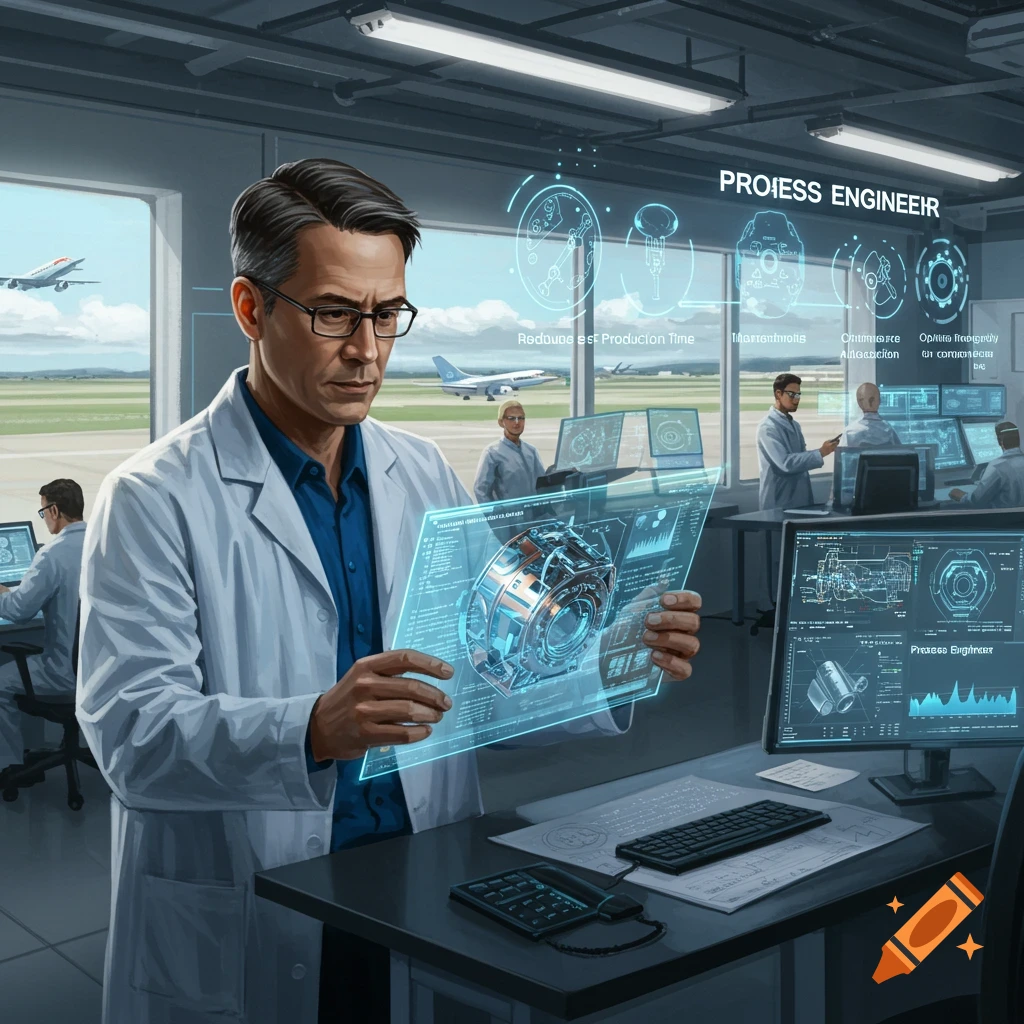 Process engineer role and long-term objectives in the aerospace ...