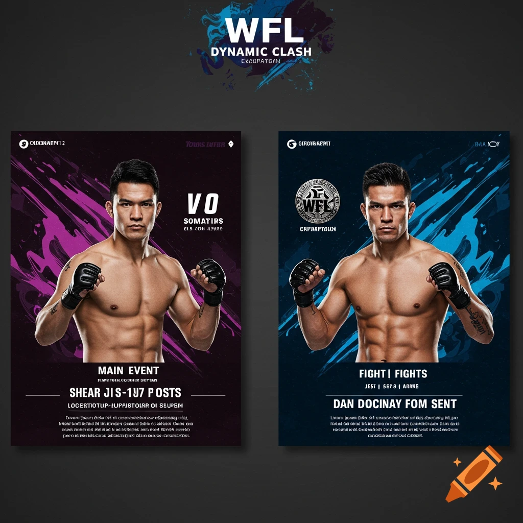 Dynamic poster design concept with abstract shapes and contrasting ...