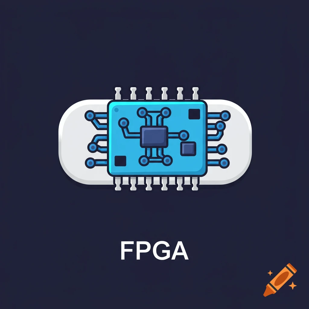 FPGA icon on Craiyon