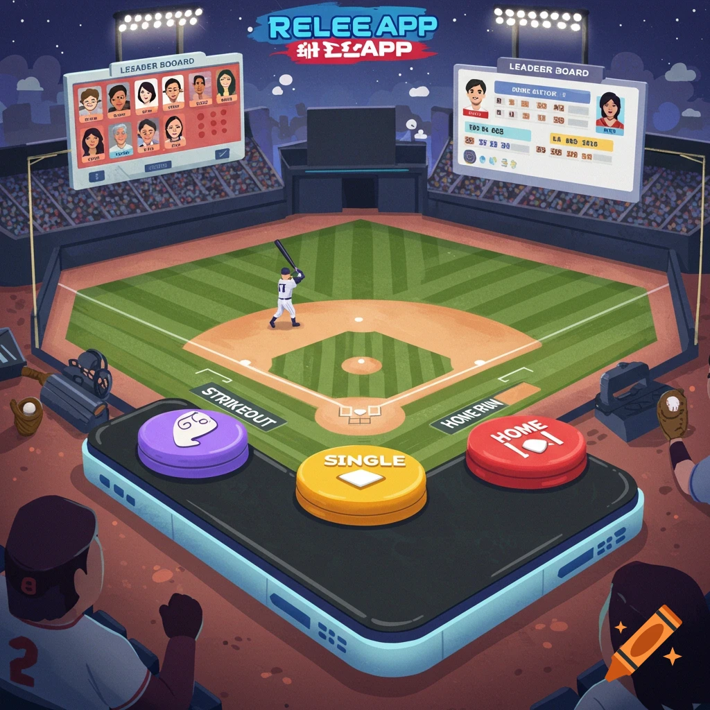 Baseball app for predicting plays on Craiyon