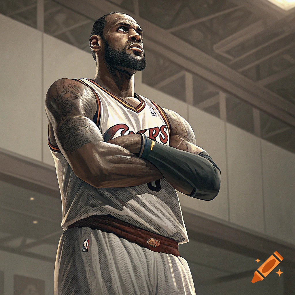 Black guy eating KFC with Kool-Aid and watermelon, wearing a LeBron ...