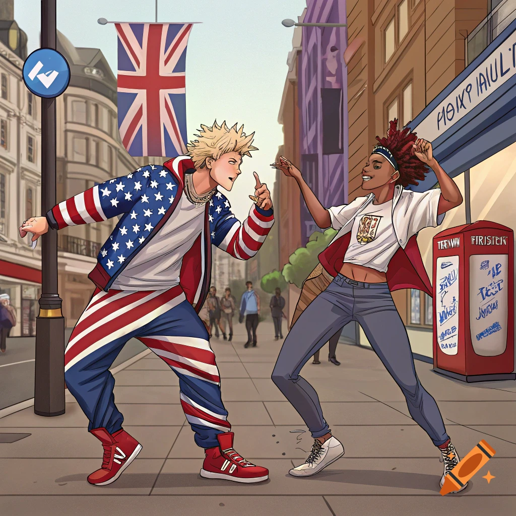 A white guy with spiky hair named Clarke dancing with rapper Ceechynaa ...