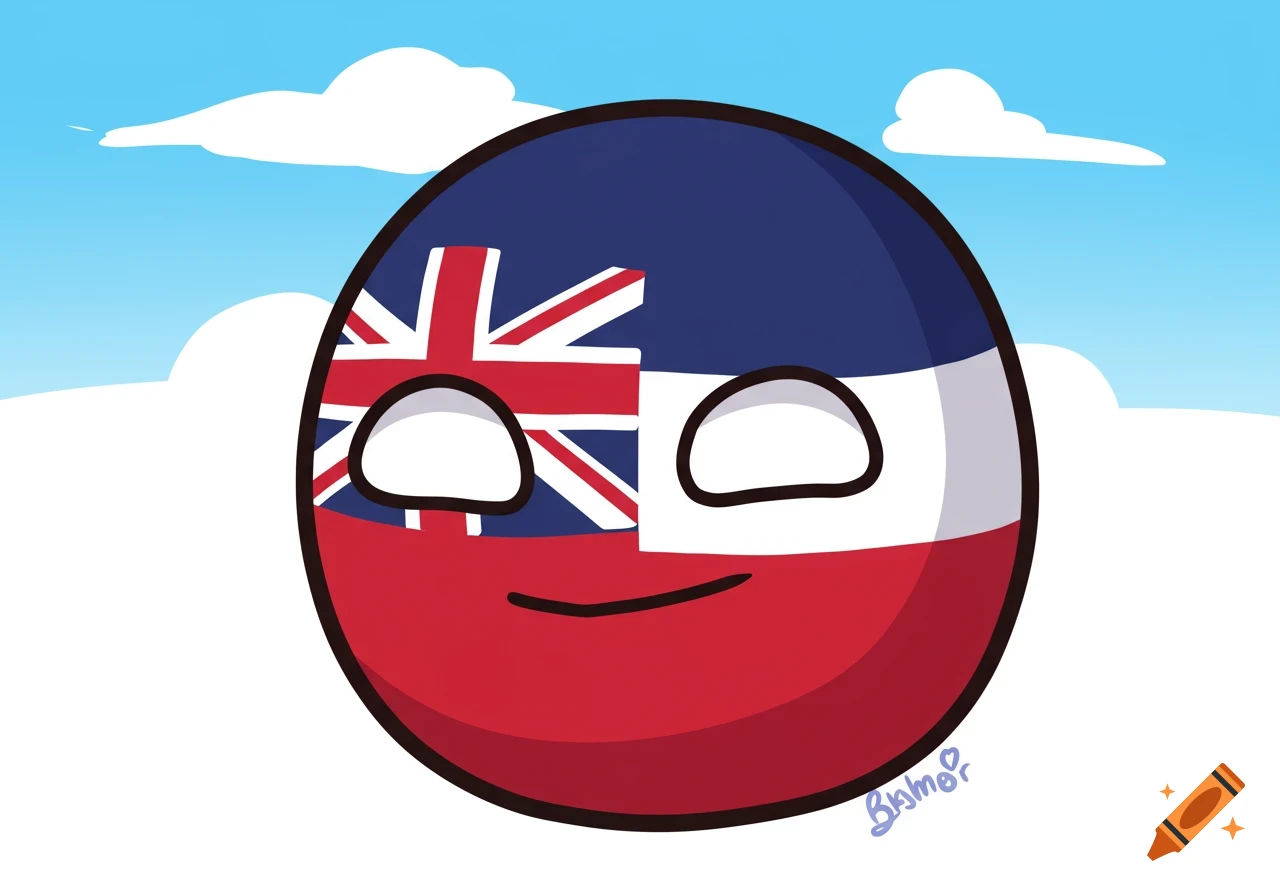 Countryball on Craiyon