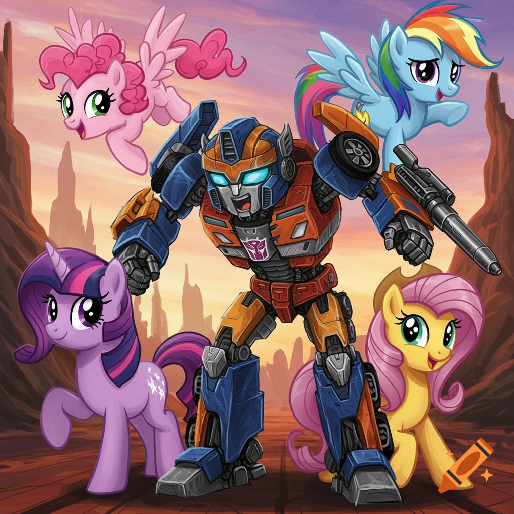 My Little Pony Transformers on Craiyon