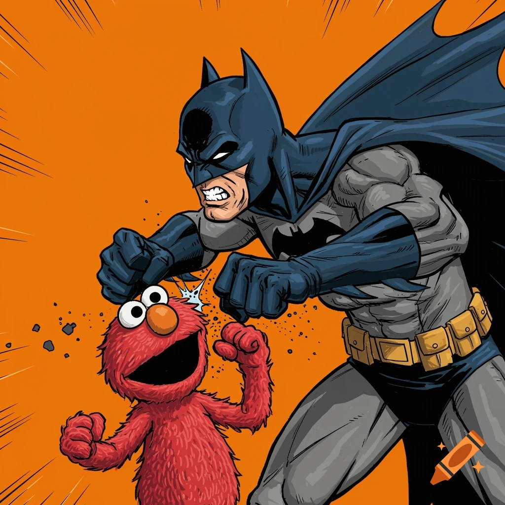 Elmo in Minecraft on Craiyon