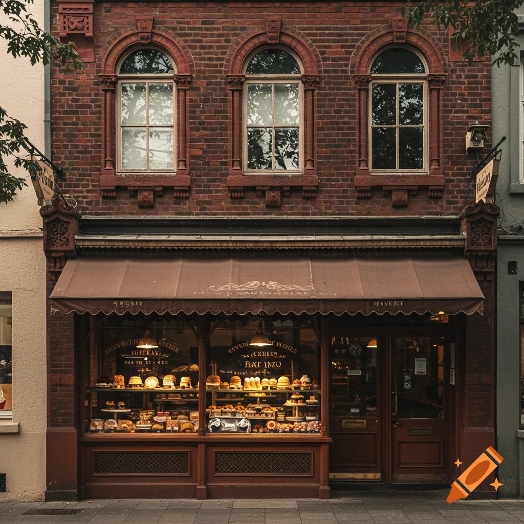 Cozy earthy cafe wall interior design on Craiyon