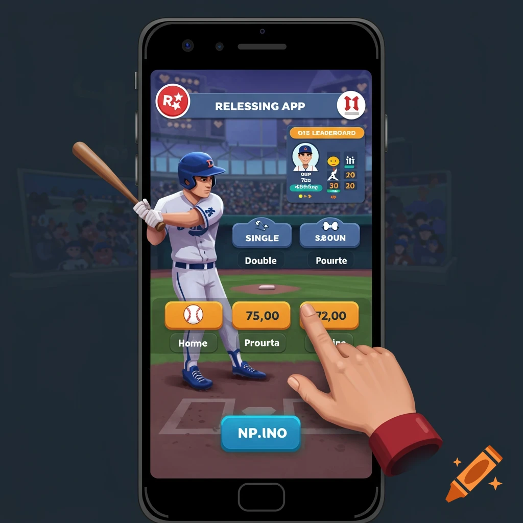 Baseball app for predicting plays on Craiyon