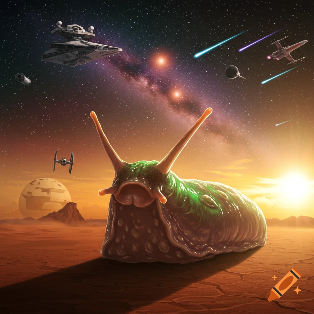 Canoe on lake at sunset with a corndog on Craiyon