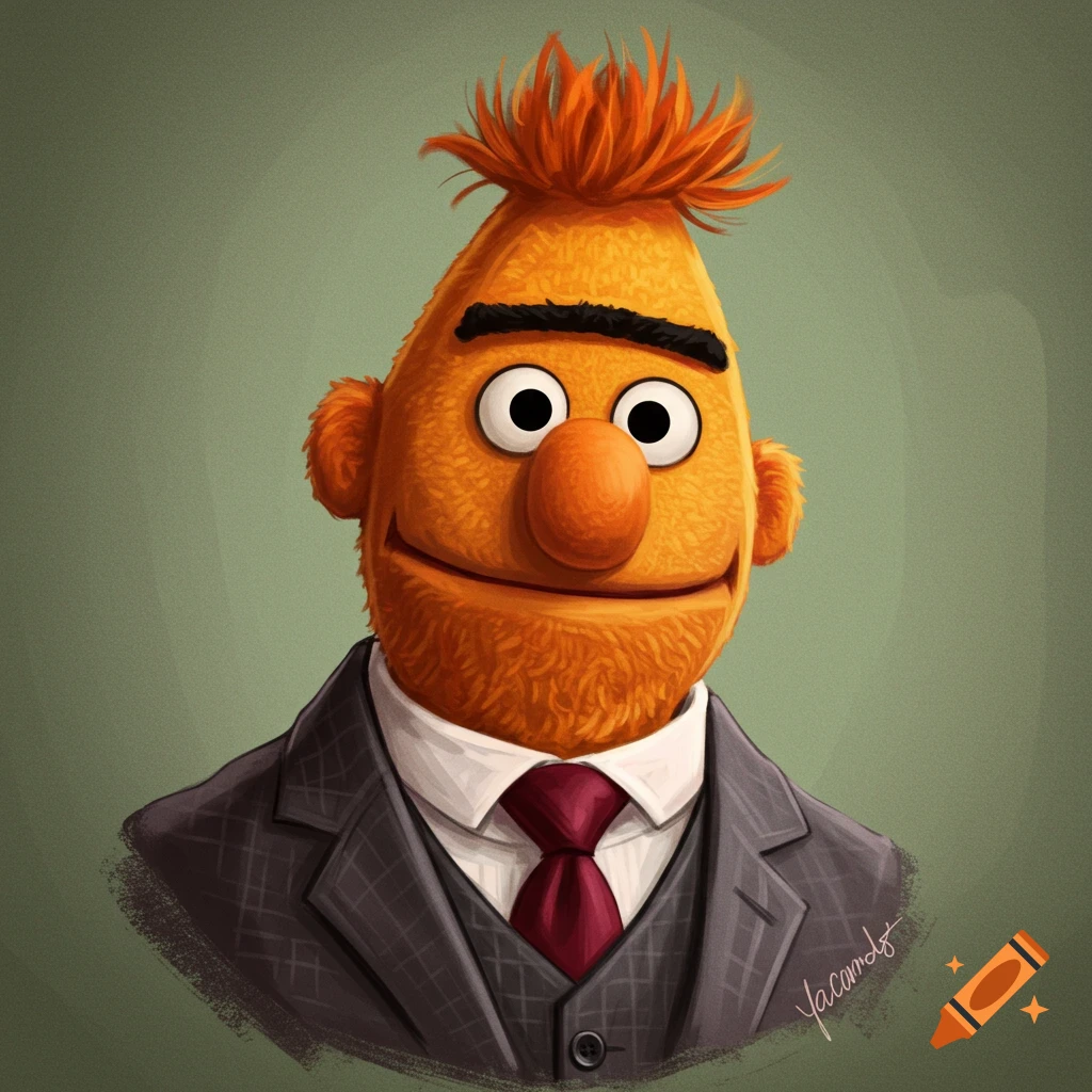 The Sopranos on Sesame Street on Craiyon