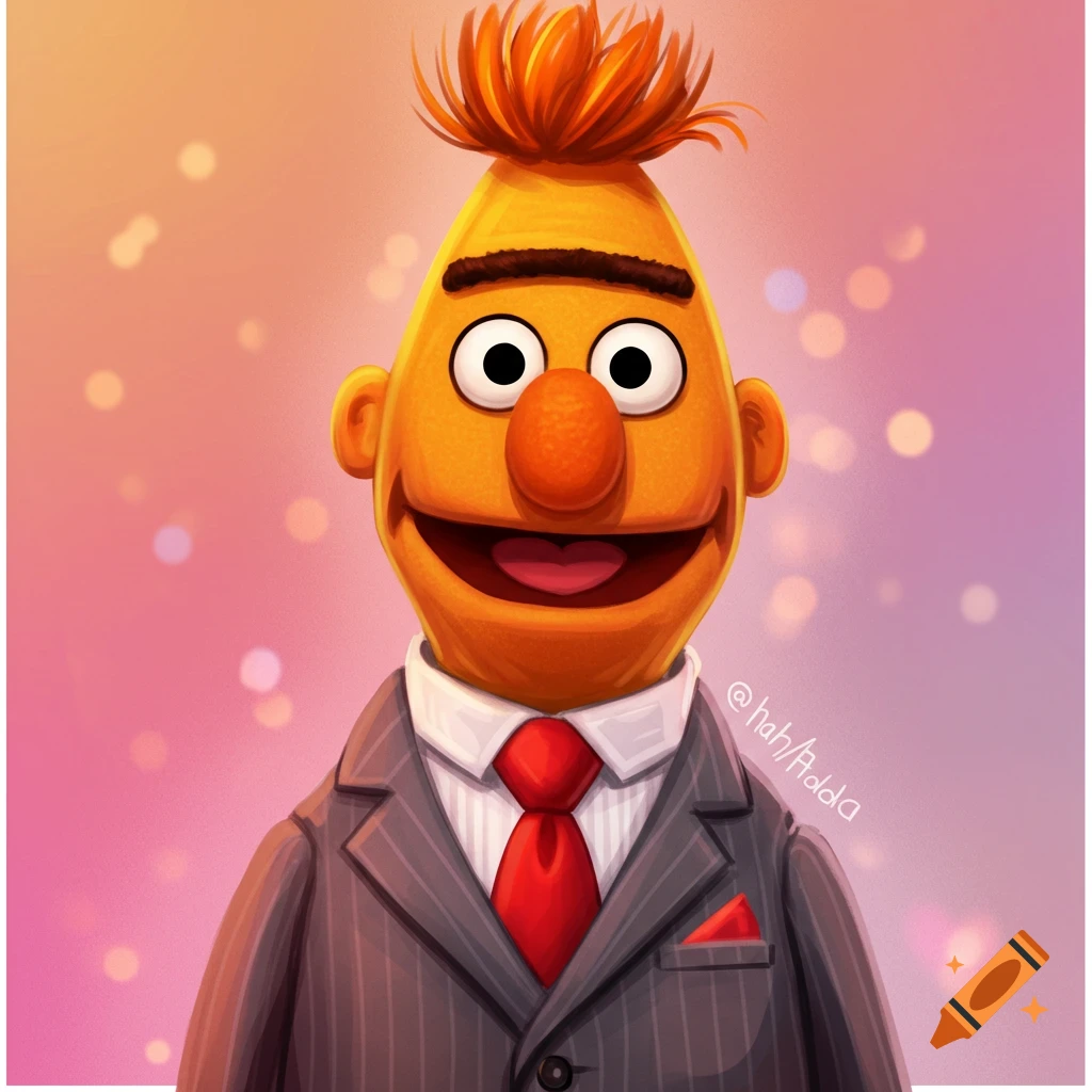 The Sopranos on Sesame Street on Craiyon