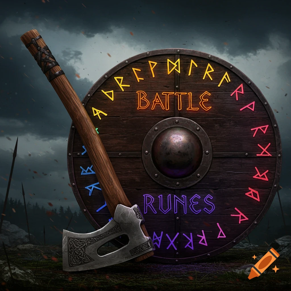 Viking Axe created on Craiyon