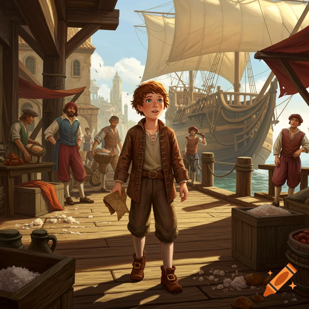 Maritime images created on Craiyon