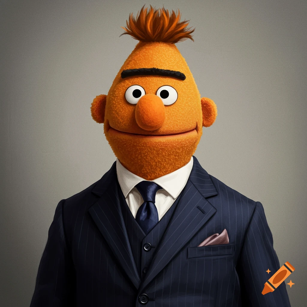 Two Elmo mascot costumes from 1990s Sesame Street on Craiyon