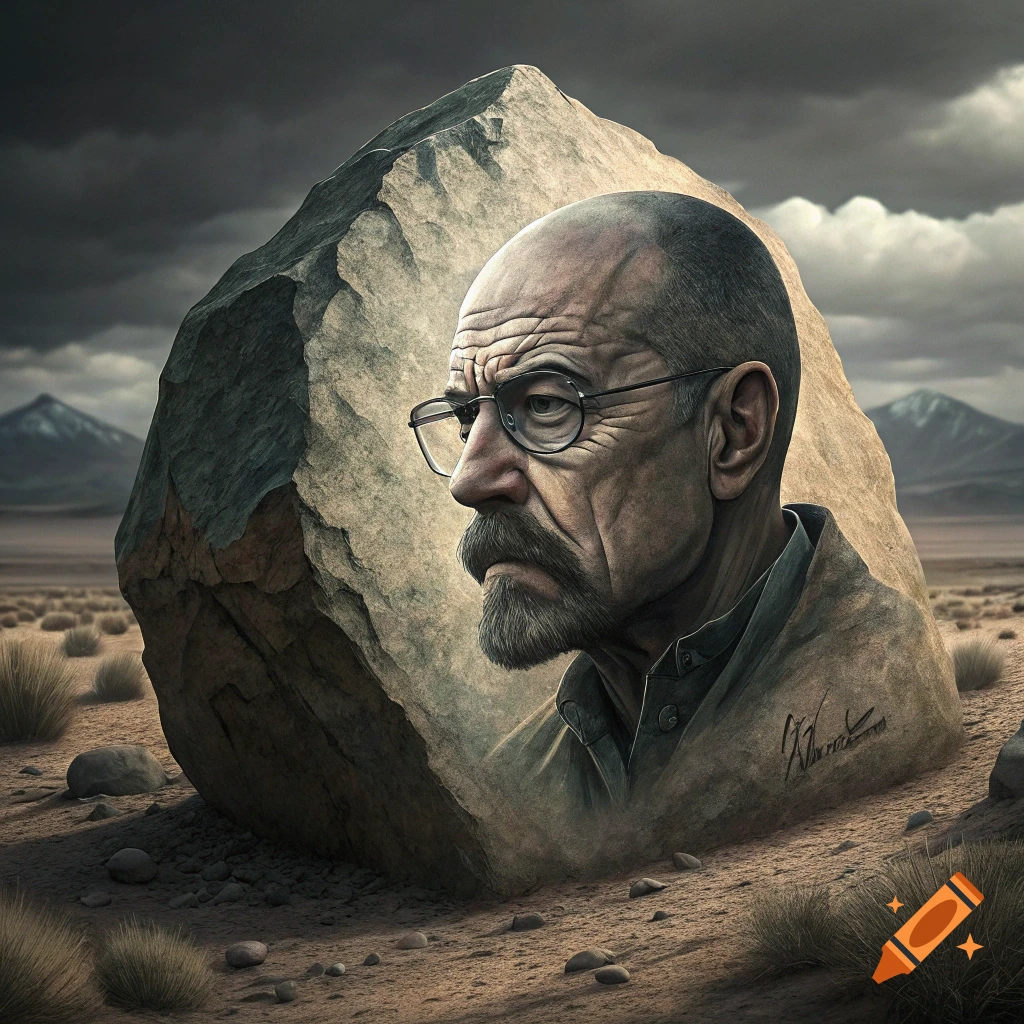 A photorealistic image of Walter White wearing a maid uniform, standing ...