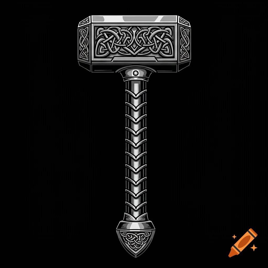 Thor's Hammer on Craiyon