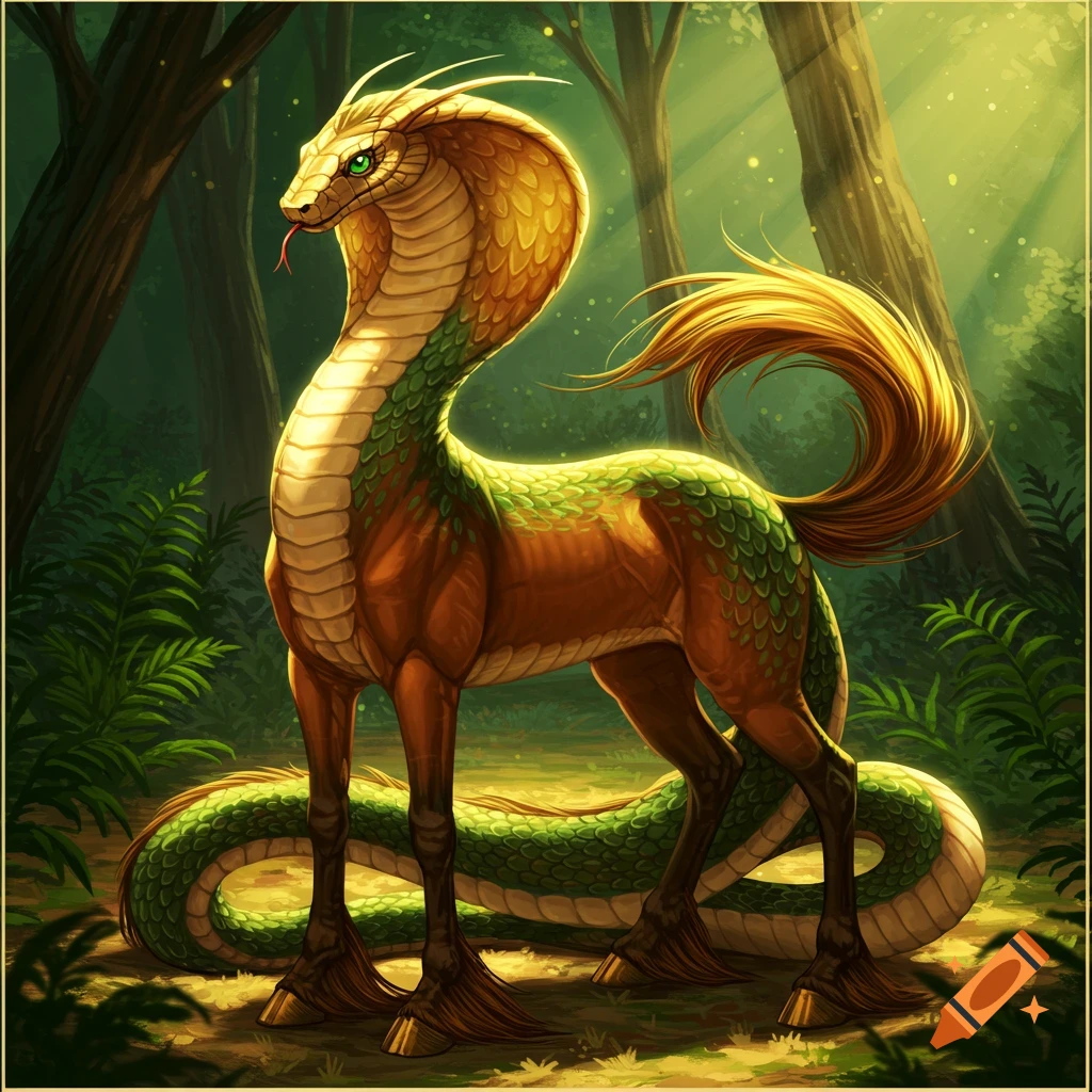 Mythical Beast created on Craiyon