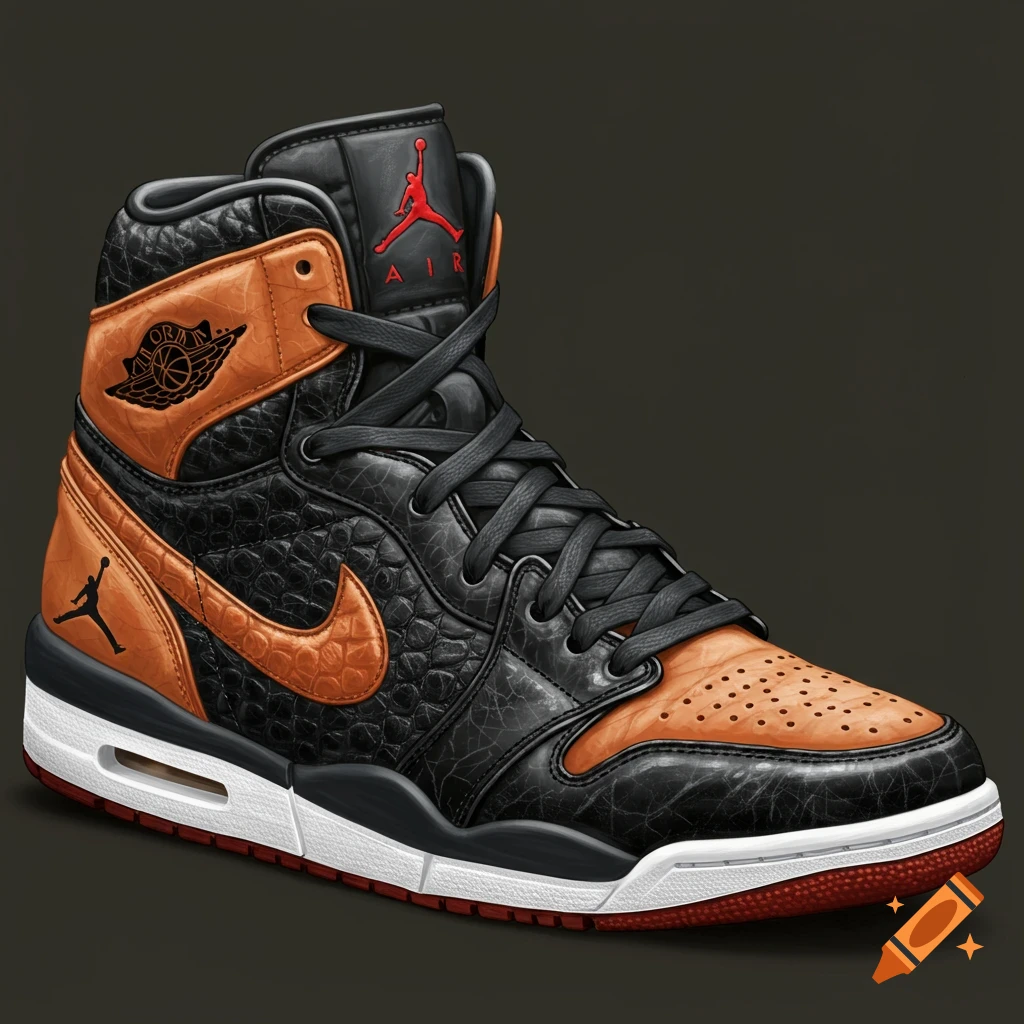 Michael Jordan portrait on Craiyon