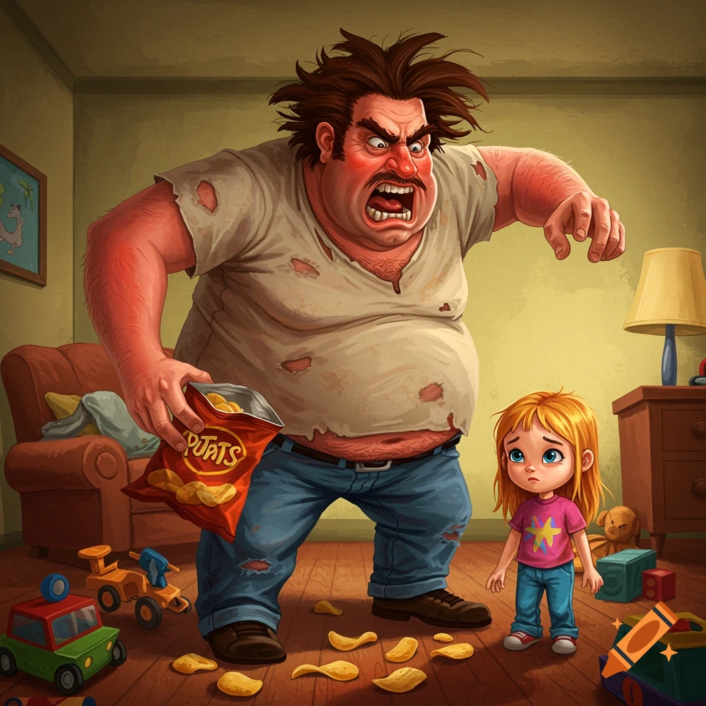 Cartoon illustration of an angry child throwing a temper tantrum ...