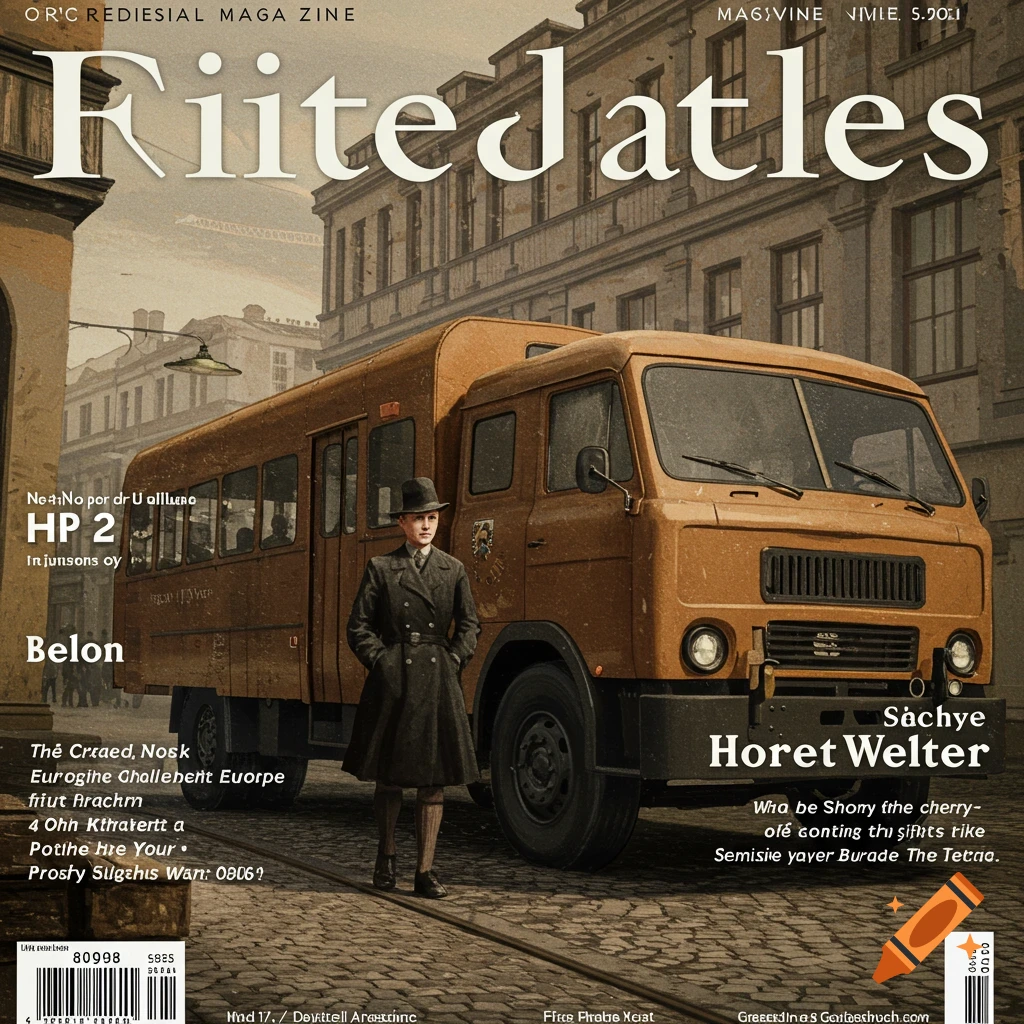 Fictional magazine cover depicting a post-World War II challenge in ...