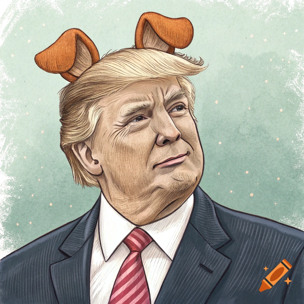 Trump Wearing a Crown created on Craiyon