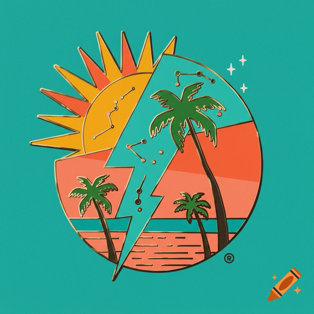 Retro Wave Created On Craiyon
