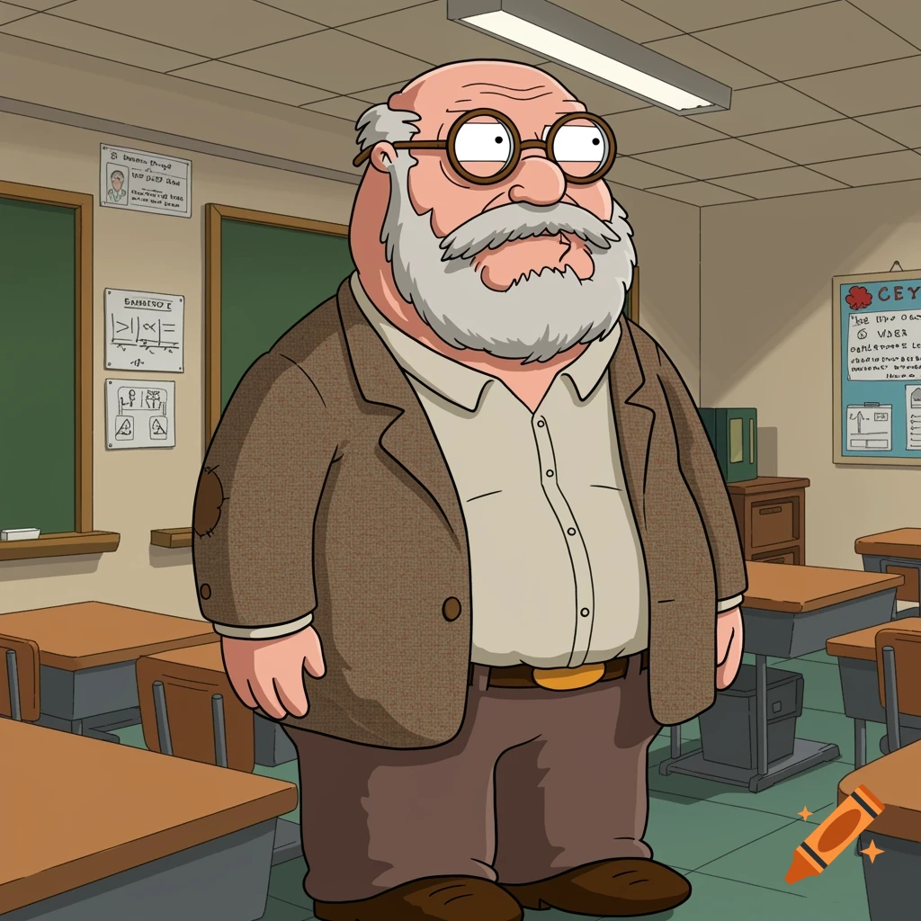 Peter Griffin giving food to children on Craiyon