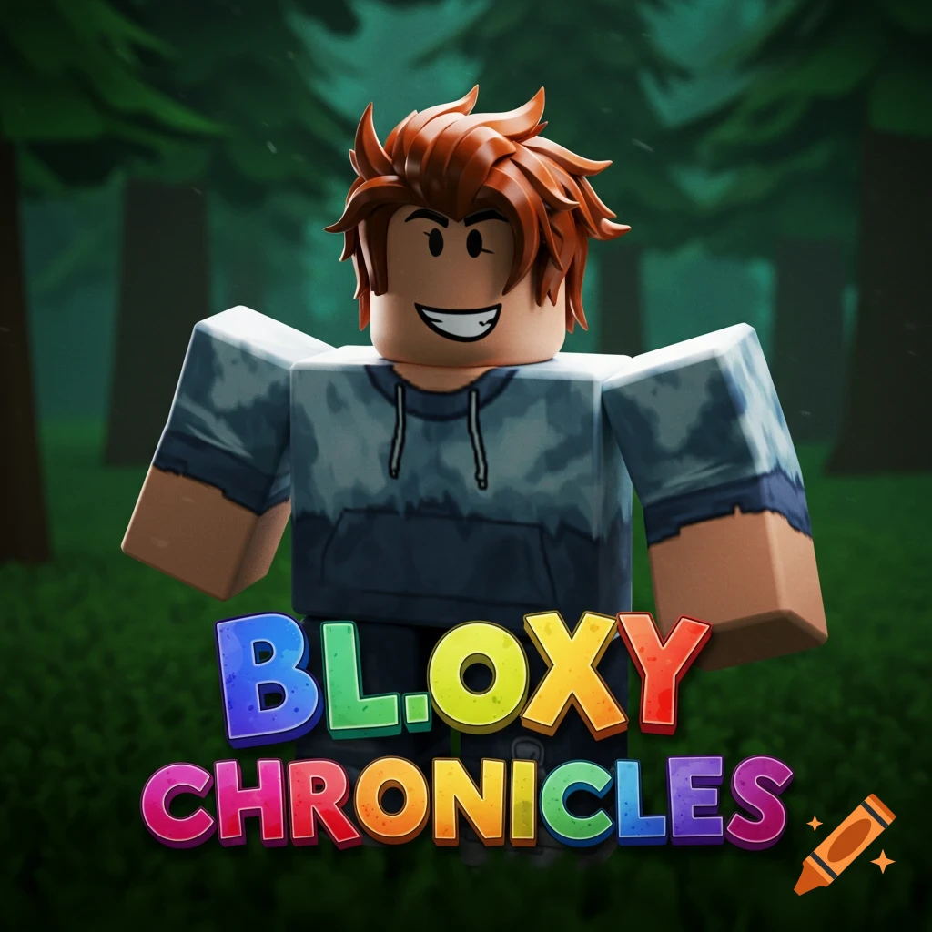 Roblox character with eye wound holding a blade in a destroyed ...