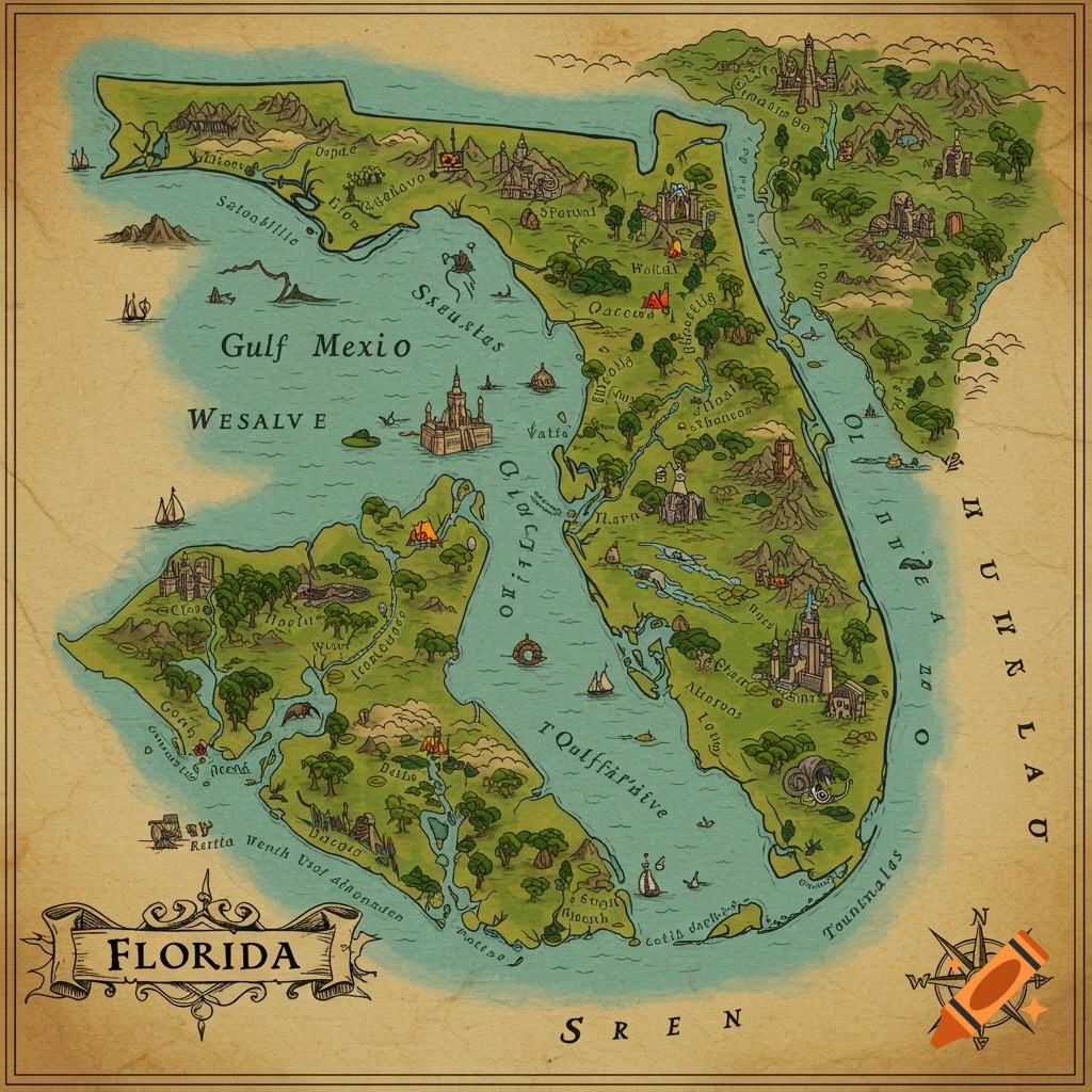 Map Of Florida Panhandle Islands