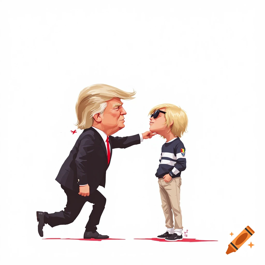 Donald Trump on Taylor Swift's Red album cover on Craiyon