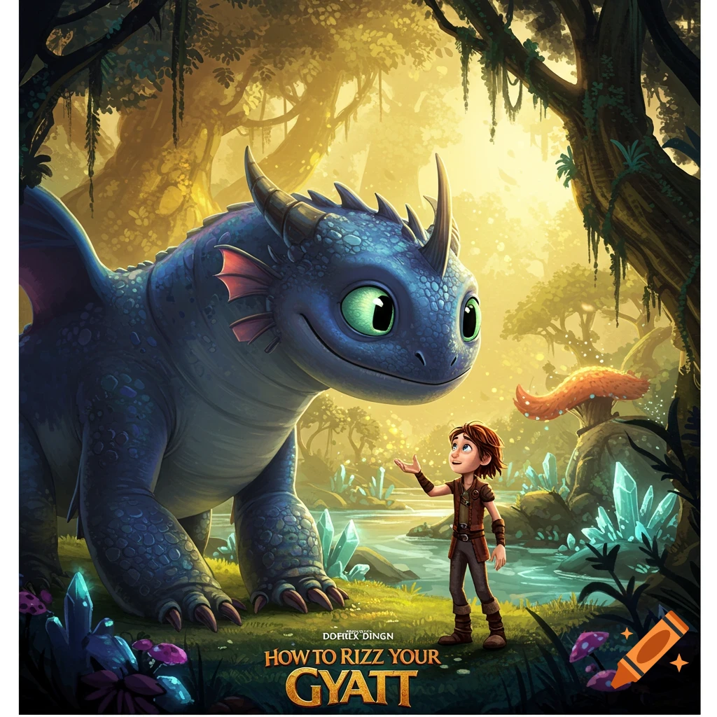 How to Rizz your Gyatt movie riff on Craiyon