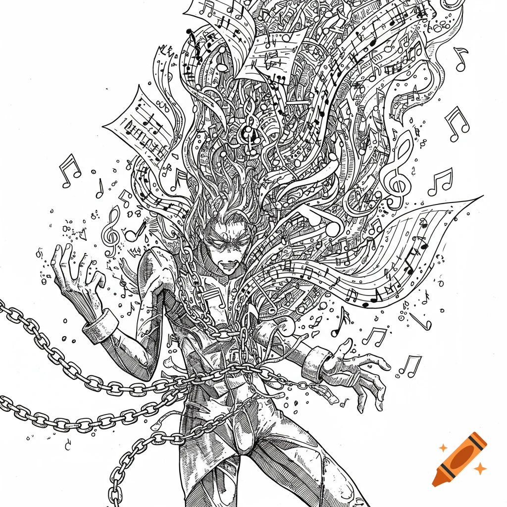 Line Drawing images created on Craiyon