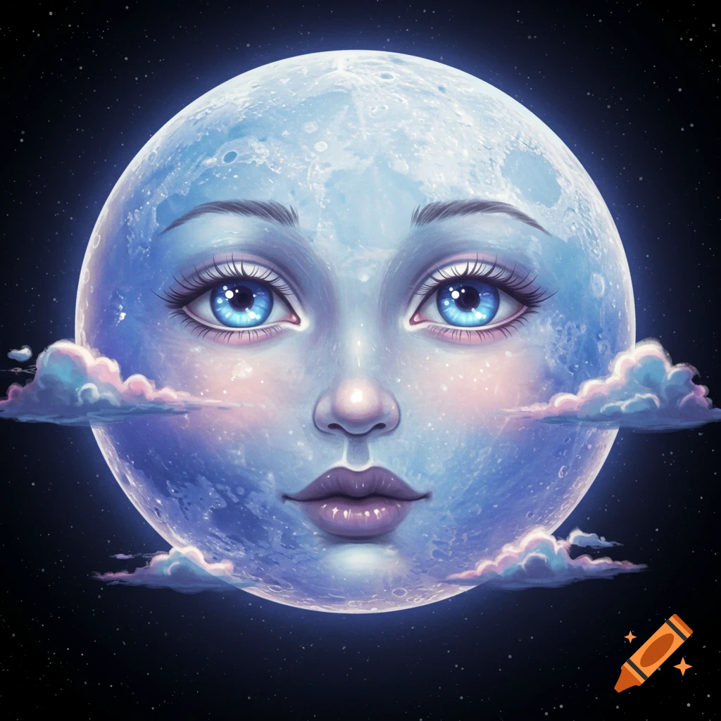 Sun with a face on Craiyon