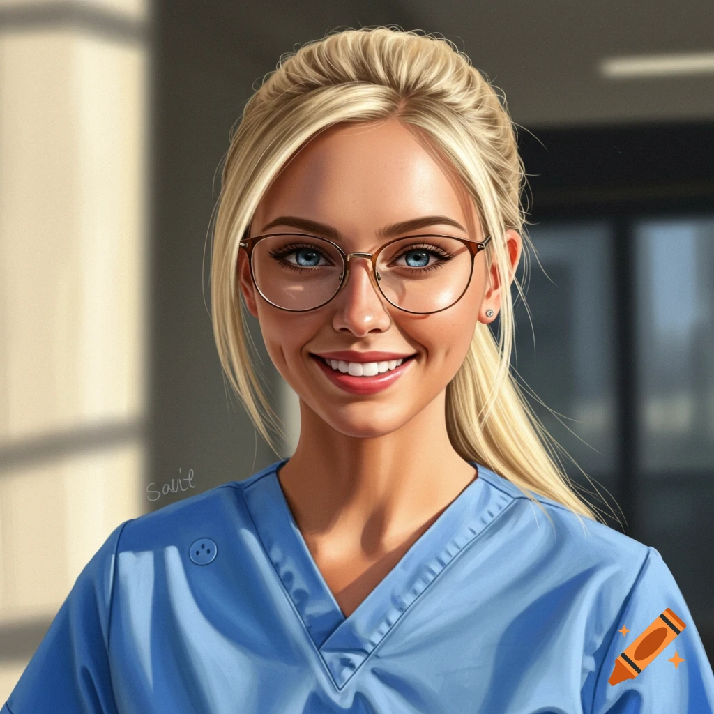 Doctor Evgenia Gorbacheva from Seattle in Shushenskoye on Craiyon