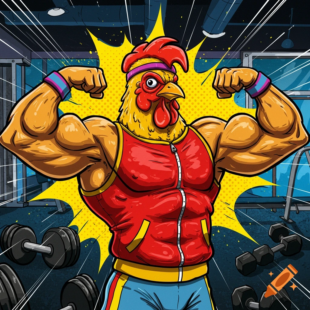 Chicken jock on Craiyon