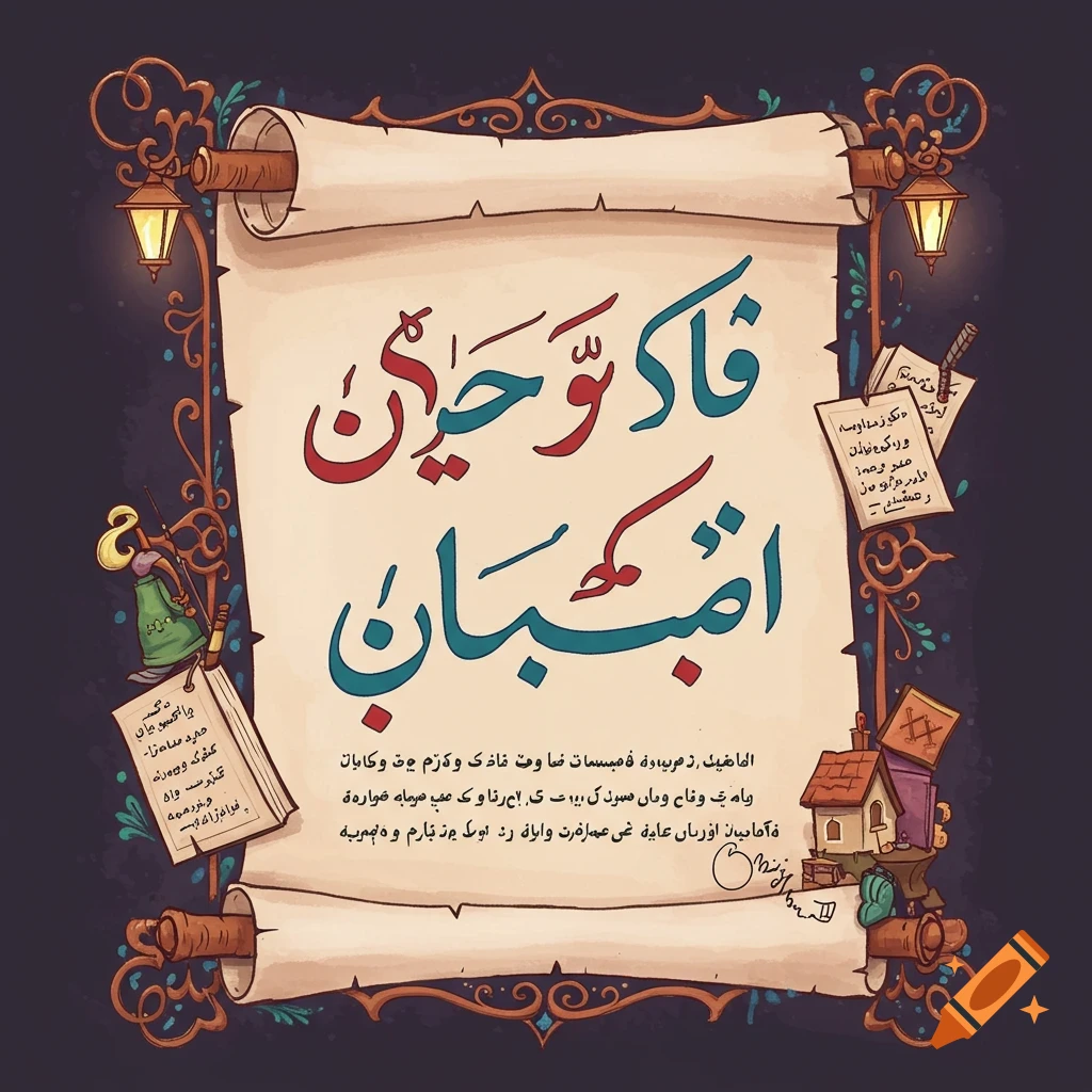 Eid card design on Craiyon