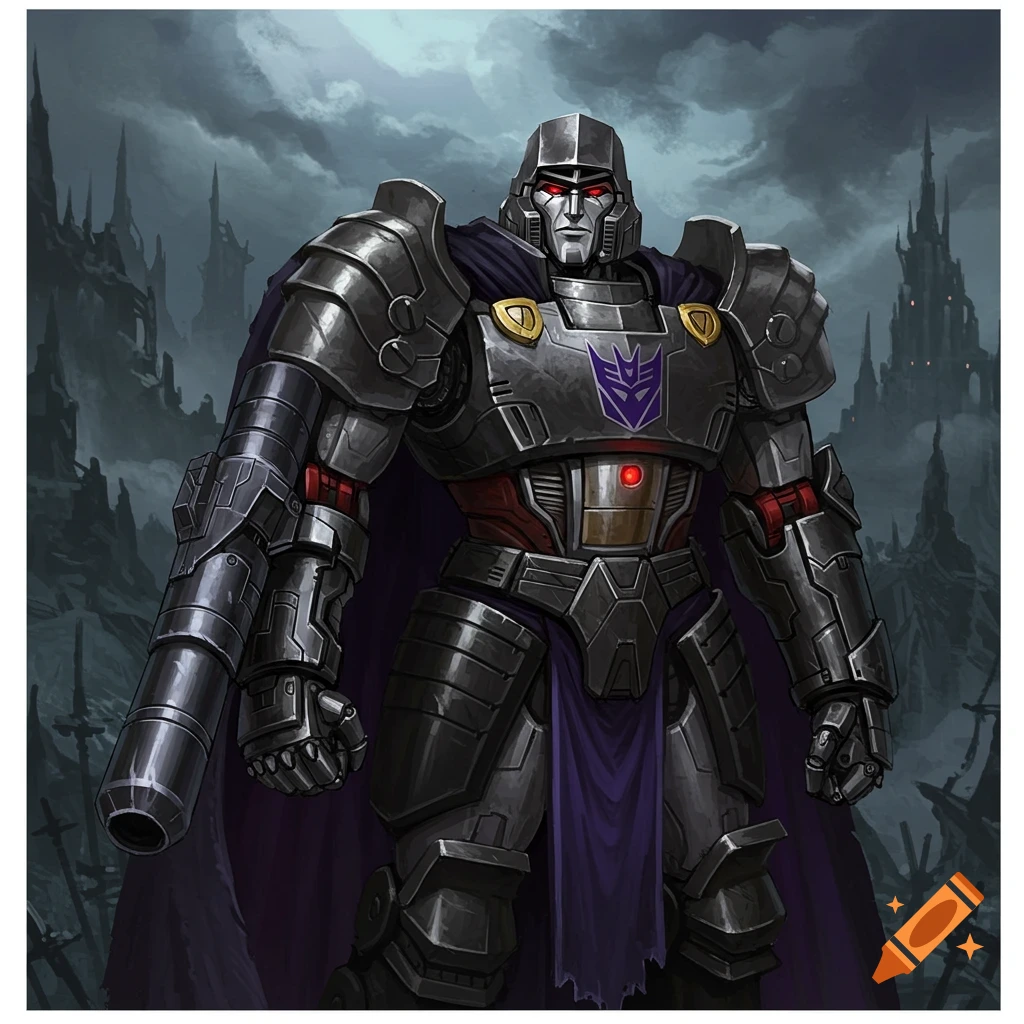 Cel-shaded digital illustration of Sparkstone, an original Autobot ...