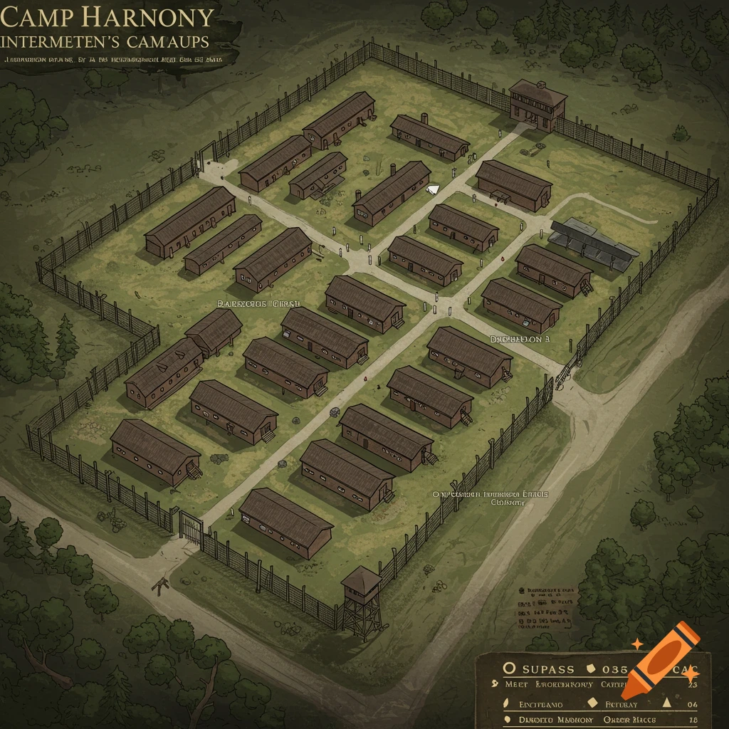 City of Ember map on Craiyon