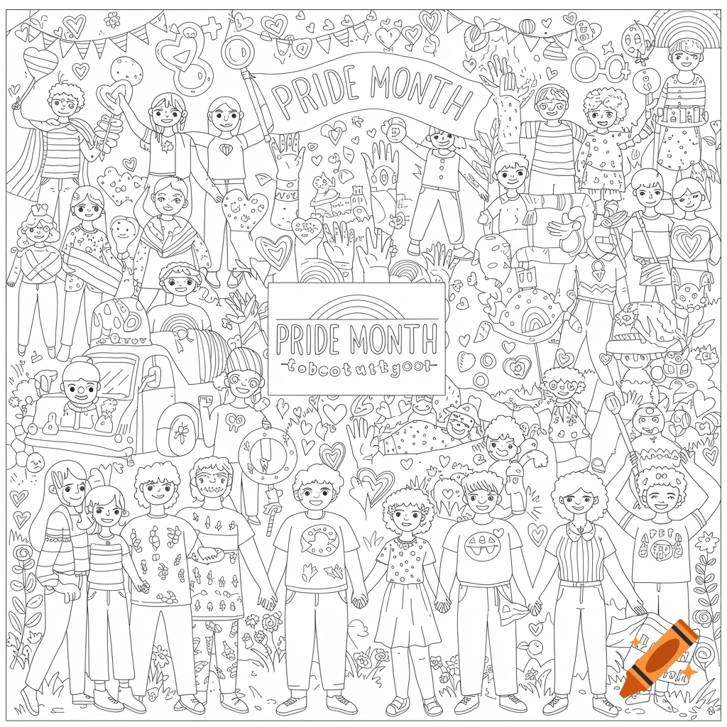 Adult Coloring Book created on Craiyon